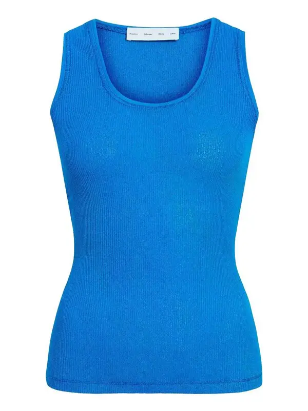 Proenza Schouler White Label Jessa Tank Top - Blue