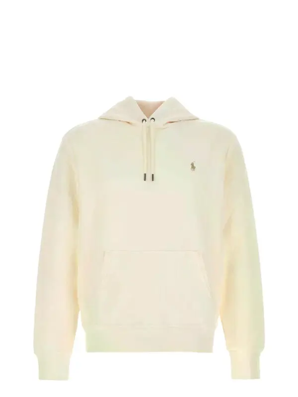Polo Ralph Lauren Embroidered-logo Hoodie - Neutrals