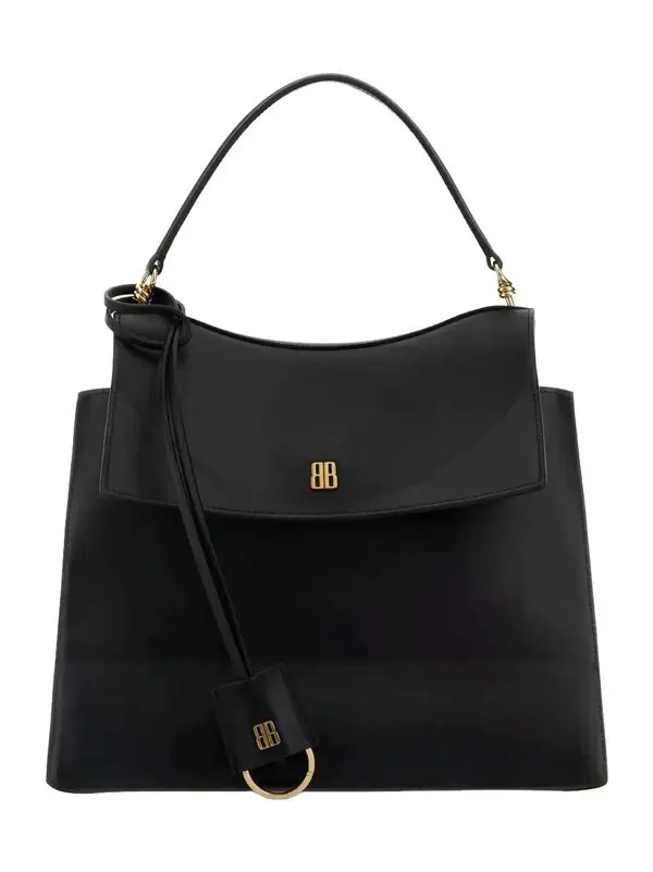 Balenciaga Medium Nano Tote Bag - Black