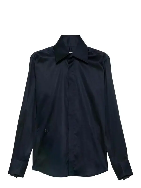 Karl Lagerfeld Classic-collar Shirt - Blue