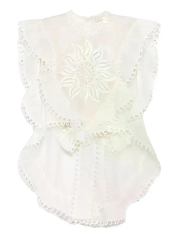 Zimmermann Balance Waterfall Top - Neutrals