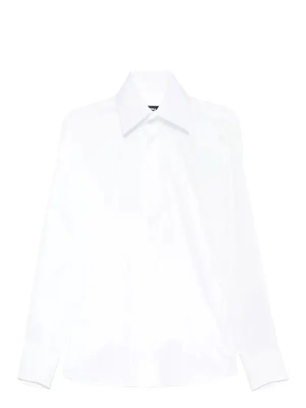 Karl Lagerfeld Cutaway-collar Shirt - White
