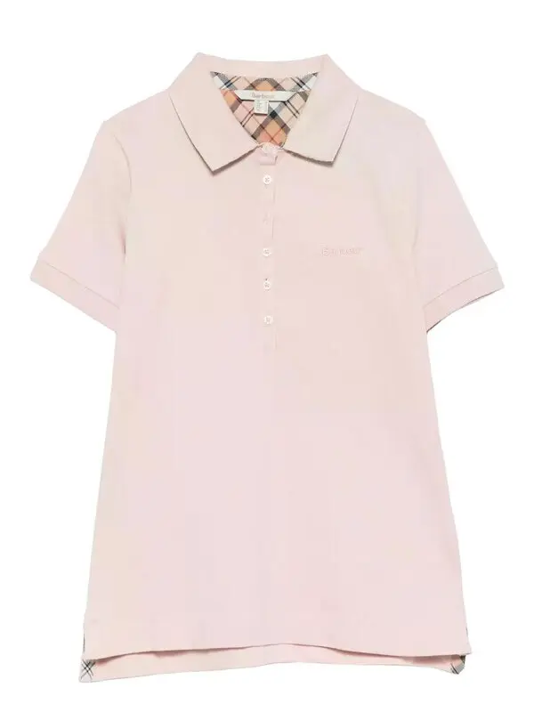 Barbour Portsdown Polo Top - Pink