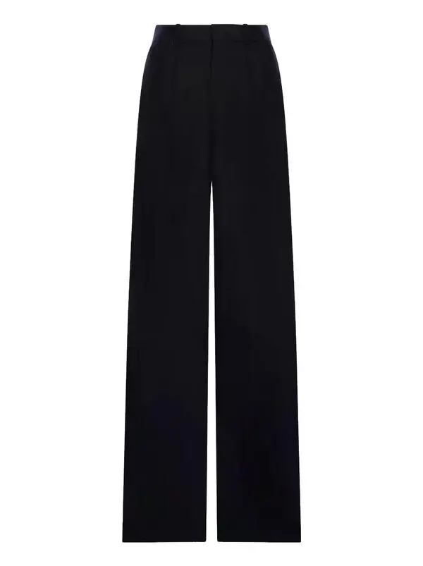 Saint Laurent Wide-leg Tailored Trousers - Blue