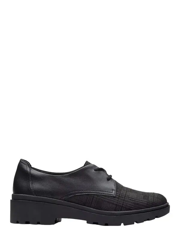 Clarks Calla Ruby Oxford Shoes - Black