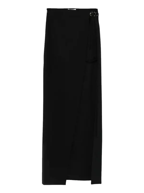 NENSI DOJAKA Asymmetric Skirt - Black