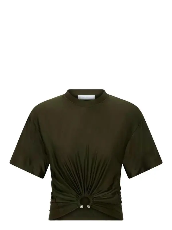 Rabanne Cropped T-shirt - Green