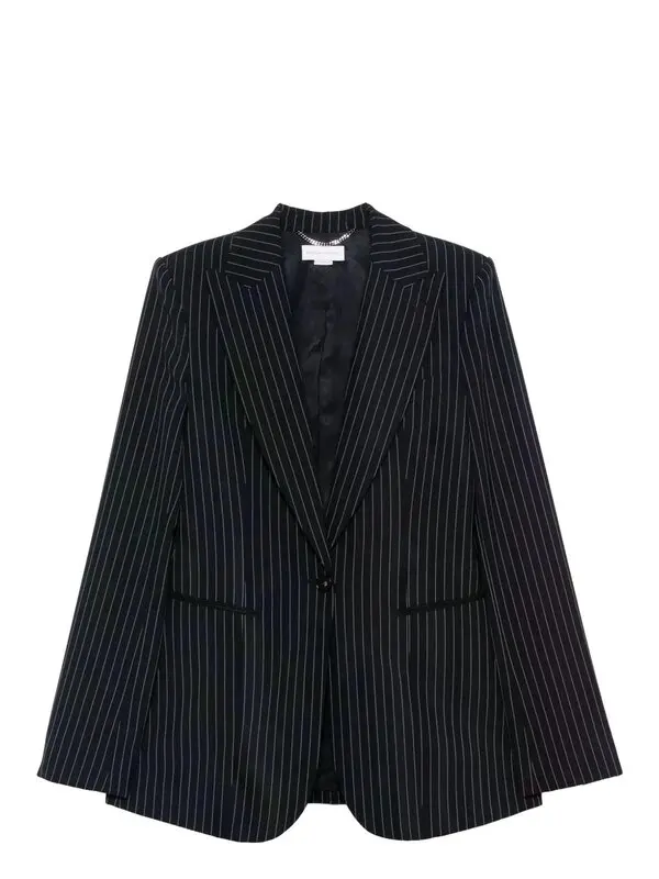 Stella McCartney Pinstripe-pattern Blazer - Blue