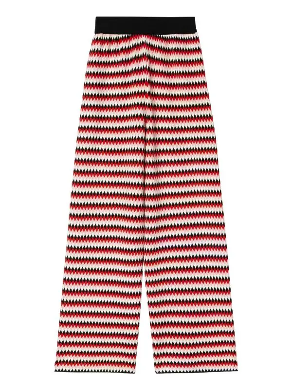 La DoubleJ Checkers Pants - Red