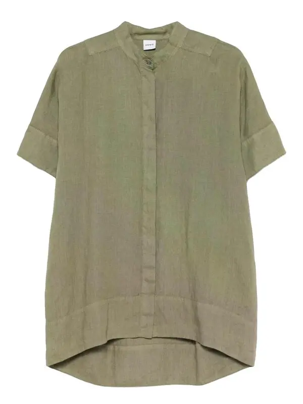 Aspesi Linen Shirt - Green