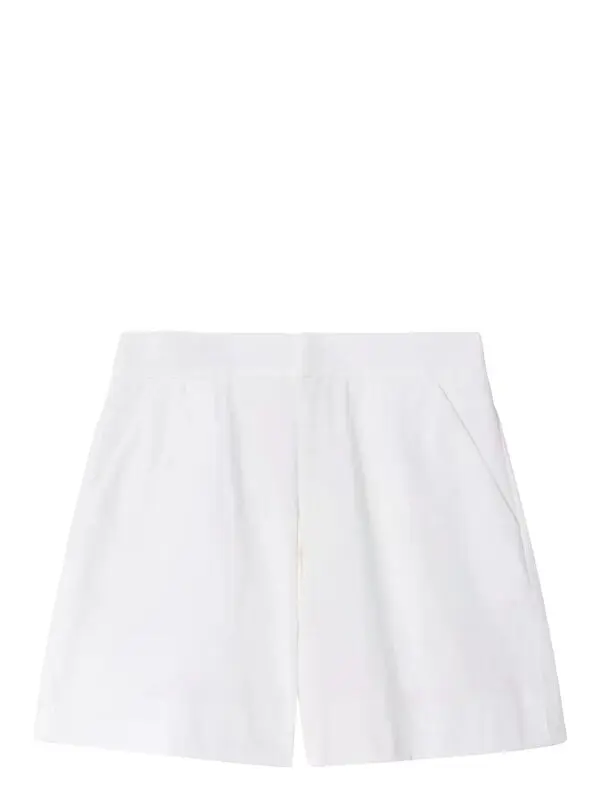 La DoubleJ Cotton Shorts - White