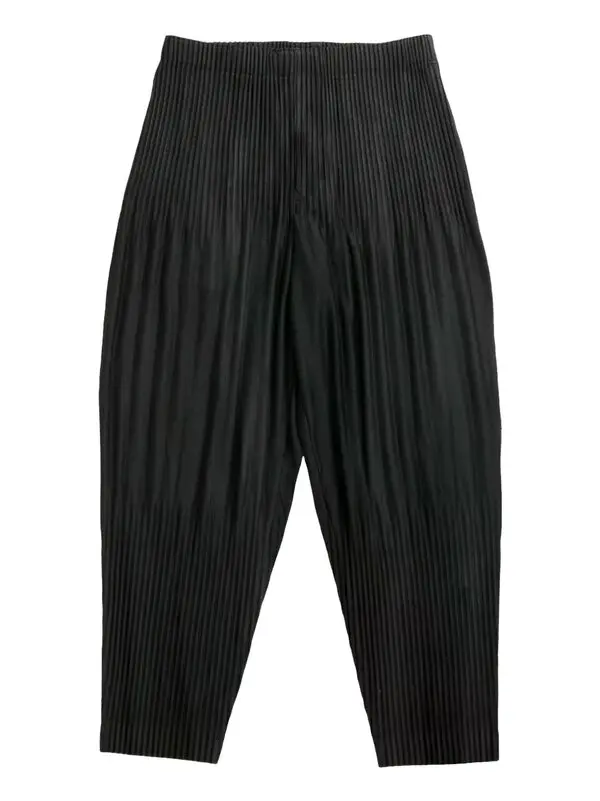 Issey Miyake Plissé Trousers - Black