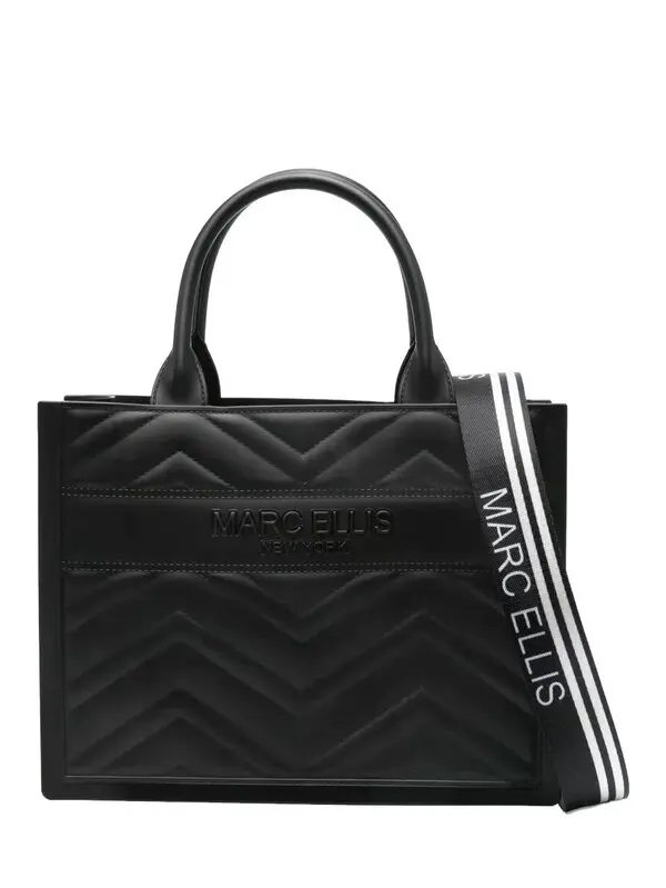 MARC ELLIS Tote Bag With Detachable Pouch - Black