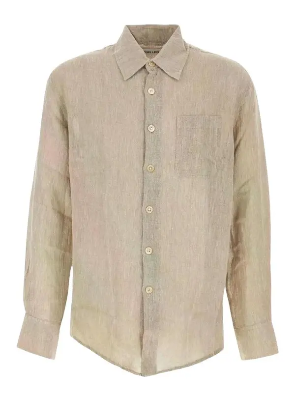 Our Legacy Patch-pocket Shirt - Neutrals