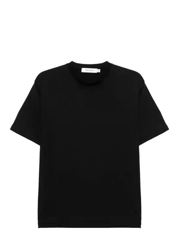 AYA MUSE Cotton T-shirt - Black
