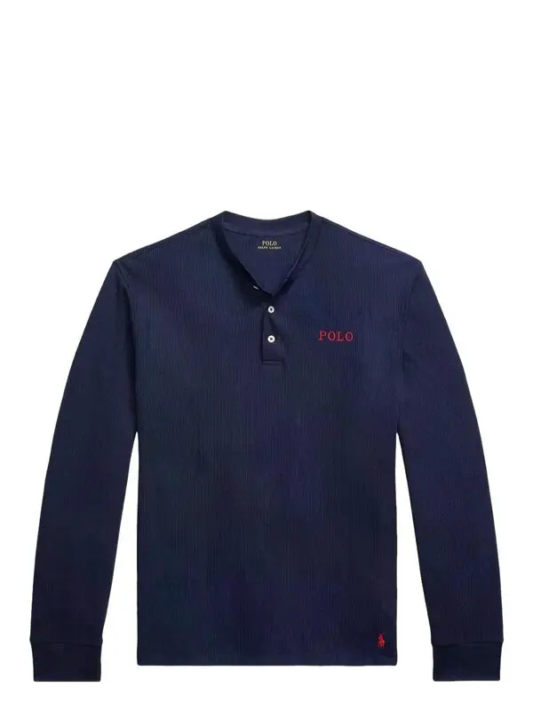 Polo Ralph Lauren Waffle-knit T-shirt - Blue