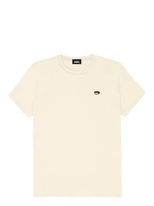 DALIX Lil Coffee Jersey Tee - Natural