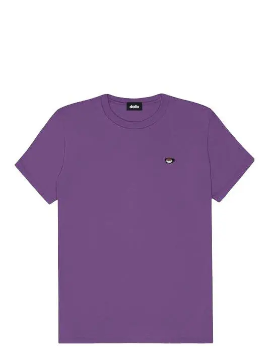 DALIX Lil Coffee Jersey Tee - Purple