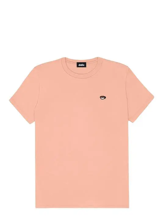 DALIX Lil Coffee Jersey Tee - Terracotta
