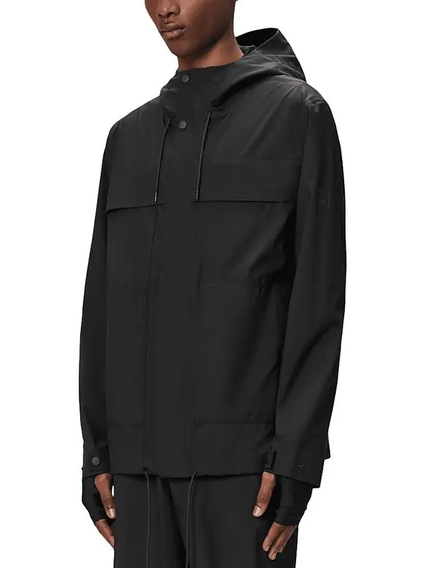 Rains Suva Cargo Jacket - Black