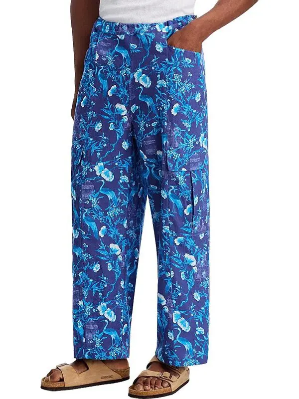 CONIGLIO PALM BEACH Pendleton Pants - Cranes Indigo