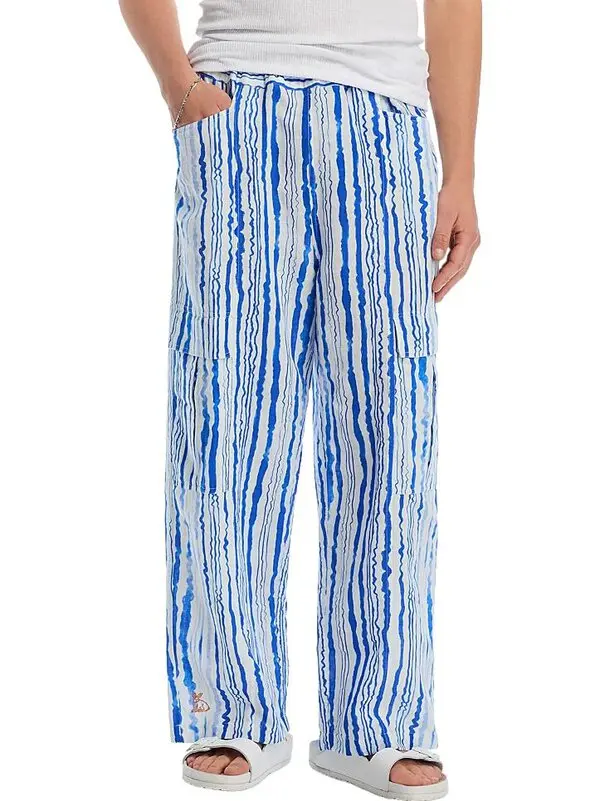 CONIGLIO PALM BEACH Pendleton Pants - Wiggle Stripe