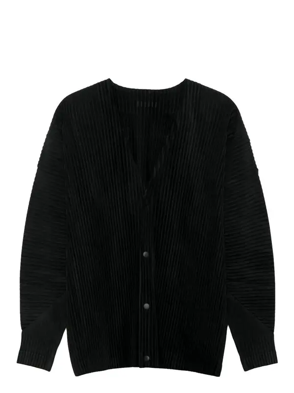 Issey Miyake Pleated Shirt - Black