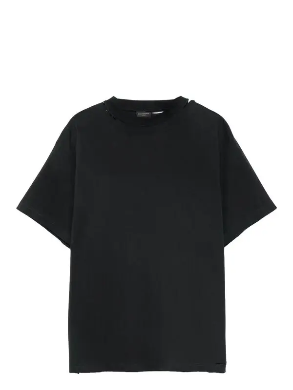 Balenciaga Security Tape Logo T-shirt - Black