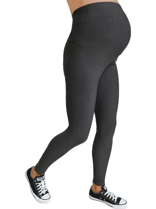 LOVALL Maternity Winter Leggings - Dark Grey