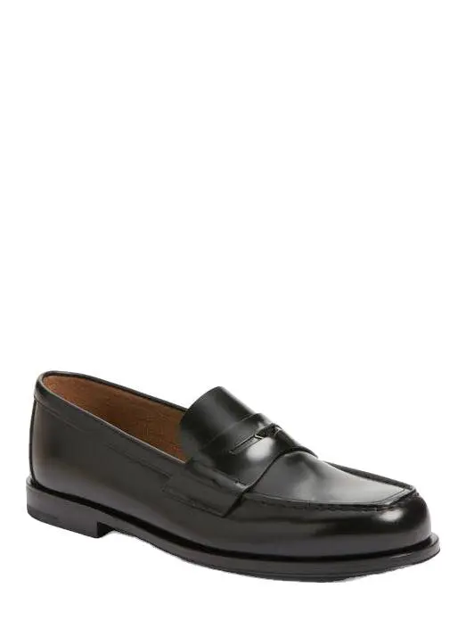 Prada Logo Penny Loafer - Nero