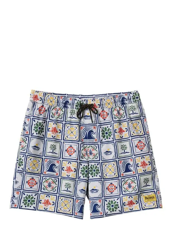Quiksilver X Pacifico Volley Swim Trunks - White