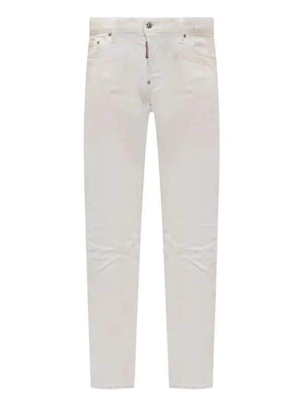Dsquared2 Slim Fit Jeans - White