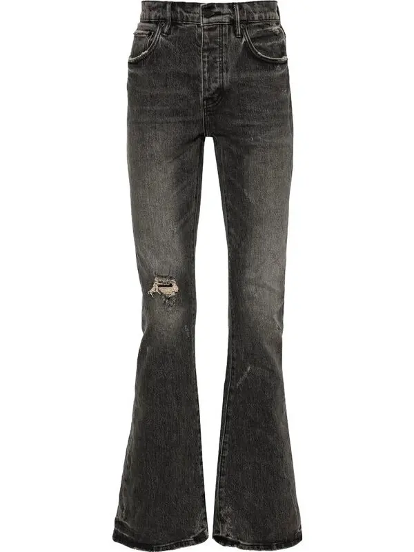 PURPLE BRAND Bootcut Denim - Black