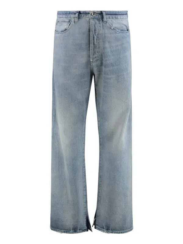 MAISON MARGIELA 5-pocket Straight-leg Jeans - Navy