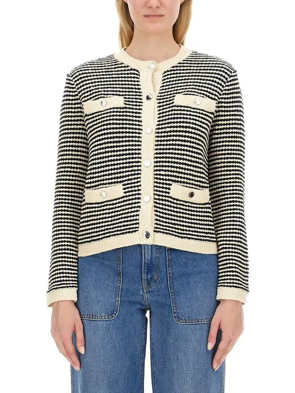 Tory Burch Kendra Cardigan - Blue