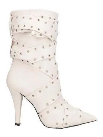 DIVINE FOLLIE Ankle Boots - Off White