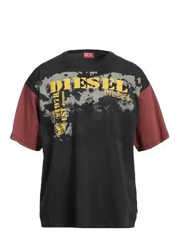 DIESEL T-shirt Charcoal Size Cotton - Grey