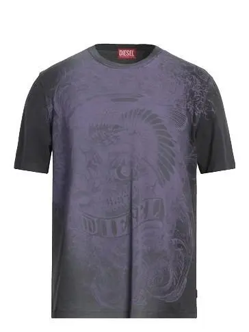 DIESEL® T-shirt Lead Size Cotton - Grey
