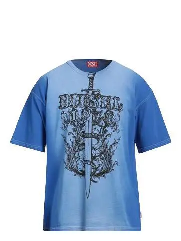DIESEL® T-shirt Light Size Cotton - Blue
