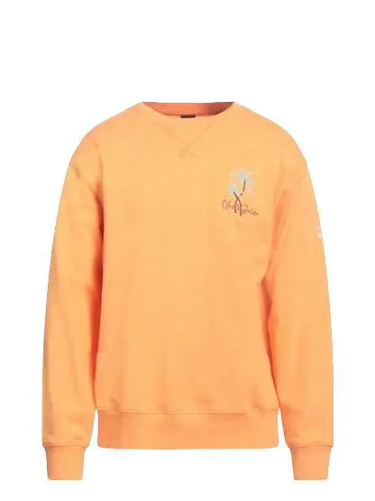 NORTH SAILS Cotton Crewneck Sweatshirt - Mandarin