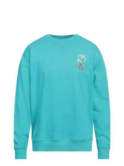 NORTH SAILS Cotton Crewneck Sweatshirt - Turquoise