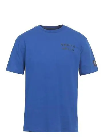 NORTH SAILS T-shirt Bright Size Cotton - Blue