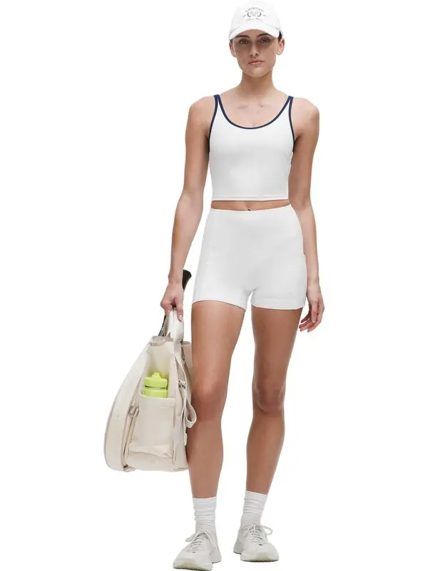 Lululemon High-rise Tennis Layering Short - White