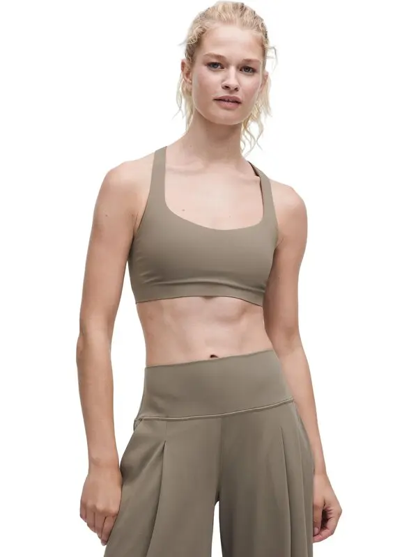 Lululemon Flexyflex Strappy Yoga Bra - Cypress Forest