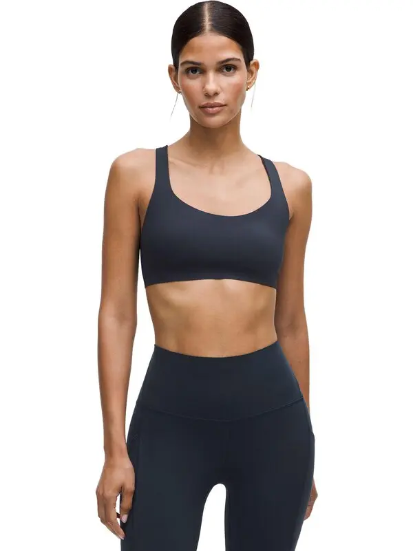 Lululemon Flexyflex Strappy Yoga Bra - True Navy