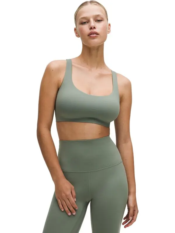 Lululemon Flexyflex Strappy Yoga Bra - Willow Leaf
