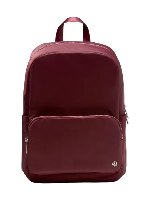 Lululemon Everywhere Backpack 22l - Burgundy Bay/burgundy Bay/silver