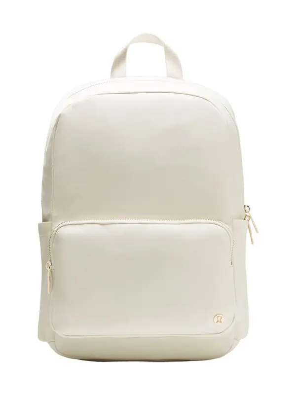 Lululemon Everywhere Backpack 22l - Light Ivory/sheer Oak/gold