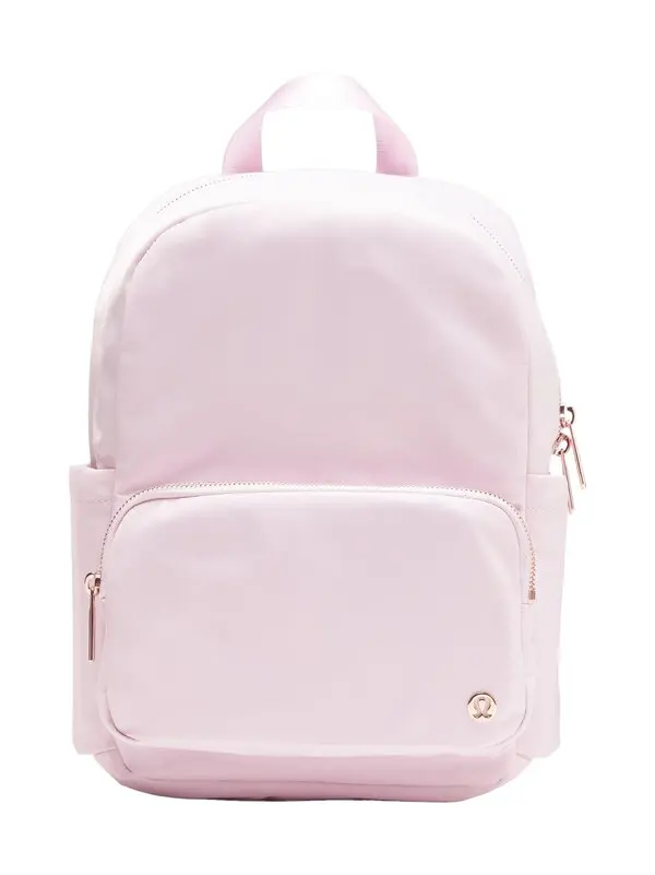 Lululemon Everywhere Backpack Small 11.5l - Blissful Pink/sheer Oak/gold