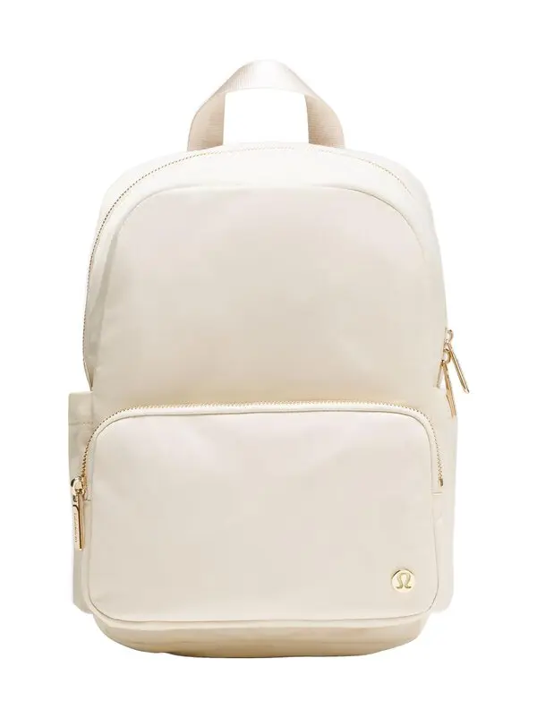 Lululemon Everywhere Backpack Small 11.5l - Light Ivory/sheer Oak/gold